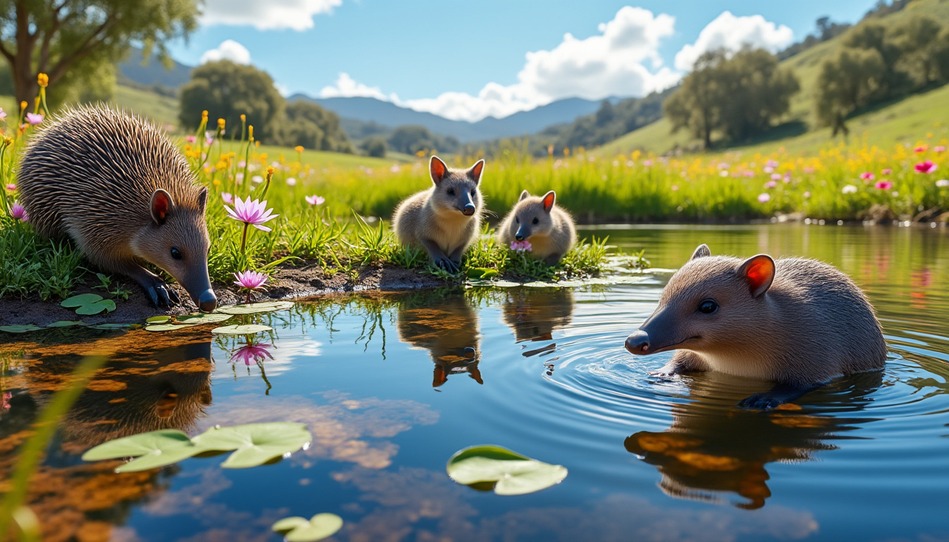 Mammifères ovipares : ces étonnants animaux qui pondent des œufs